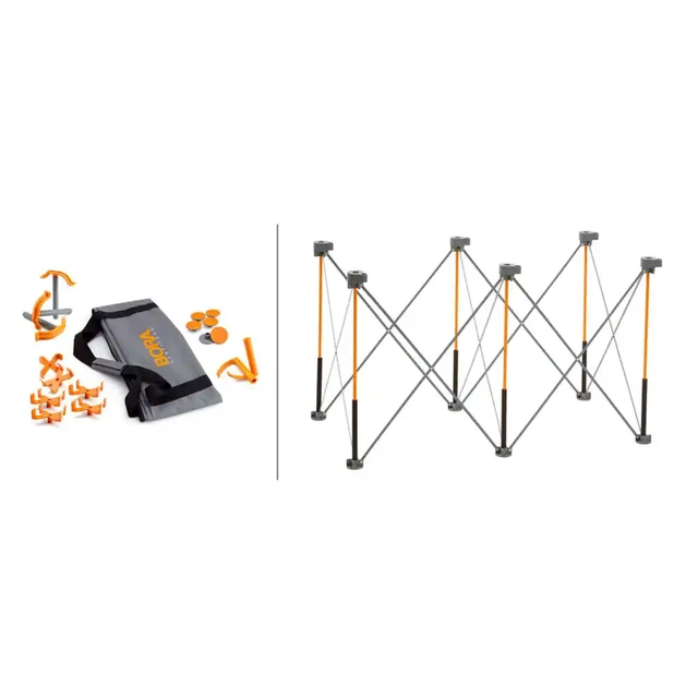 BORA CK9S STEEL Centipede 4ft X 4ft 9 Strut Workstation Sawhorse W bora-ck9s-steel-centipede-4ft-x-4ft-9-strut-workstation-sawhorse-w