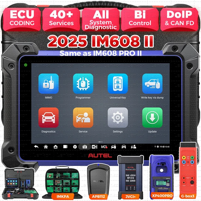AUTEL MAXIIM IM608 PRO II Outil Programmation Clés IMKPA GBOX3 APB112 XP400Pro EUR 3.299,00 ...