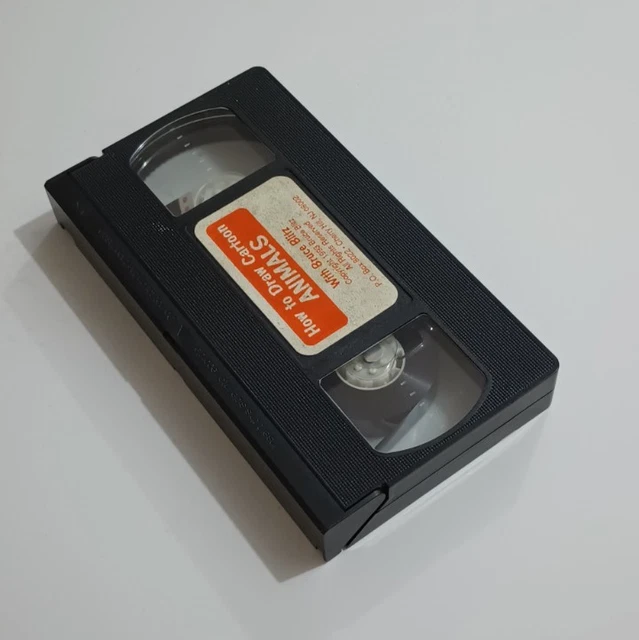 HOW TO DRAW Cartoon Animals Bruce Blitz [VHS 1993] EX-LIBRARY £4.03 ...