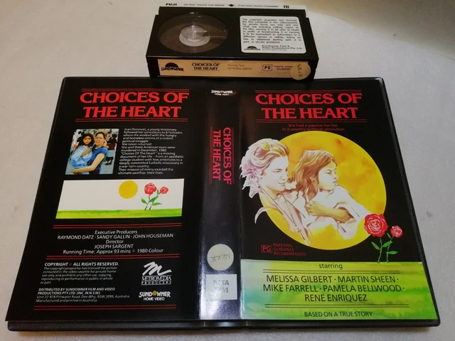 CHOICES OF THE HEART 1983 - RARE Oz SUNDOWNER Home Video 1st BETAMAX ...