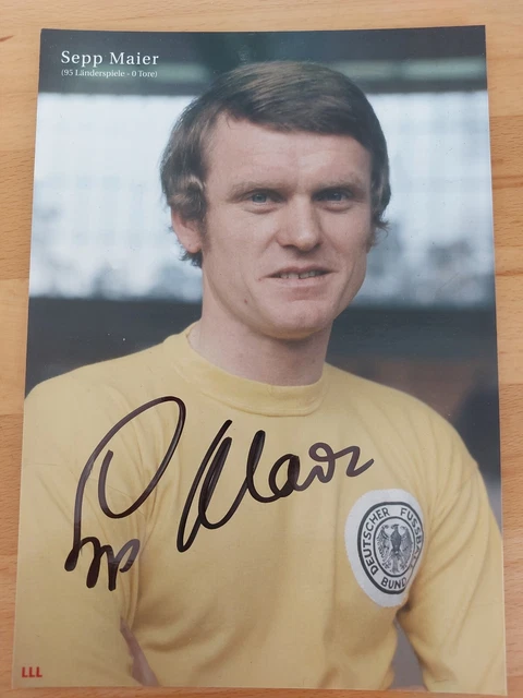 SEPP MAIER - DFB Bayern - AGON Bigcard - top signiert EUR 7,99 ...