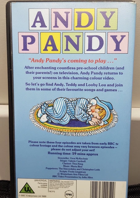 THE VERY BEST Of Andy Pandy VHS VIDEO £6.99 - PicClick UK