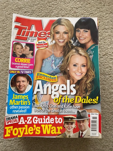 TV TIMES MAGAZINE 14th - 20th April 2007 Tana Ramsey Sian Reeves EUR 14 ...
