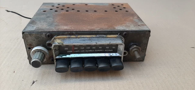 AUTORADIO FIAT-LANCIA FLAVIA-ALFA Romeo Juliette Années 50/60 - Non ...