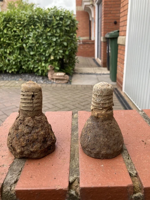 WW1 FRENCH Fuse Fuze Shell Timer Trench Art Bee Hive Rare Type X2 £50. ...