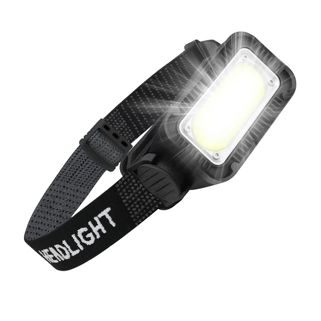 USB RECHARGEABLE LED Headlamp Headlight Lamp Torch Flashlight W ...