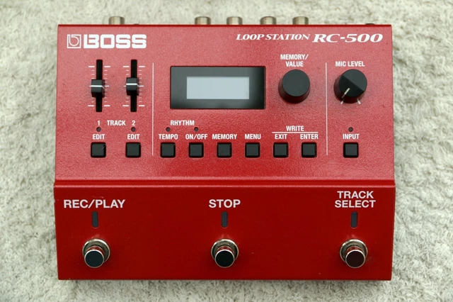 BOSS RC-500 LOOP Station - Rot inkl. Netzteil EUR 179,00 - PicClick DE