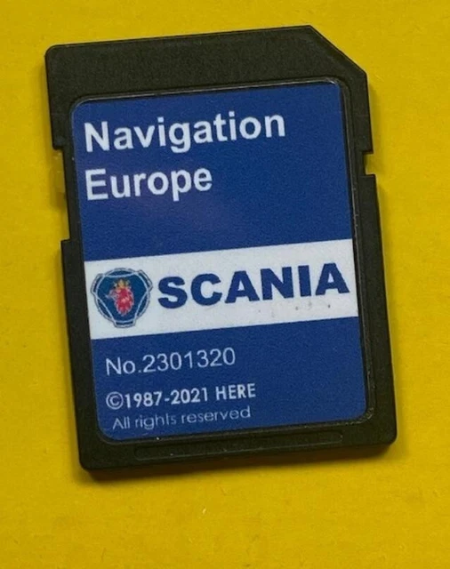 SCANIA SD NAVI Mapas Card Mapas Karte 2023 EUR 39,00 - PicClick FR