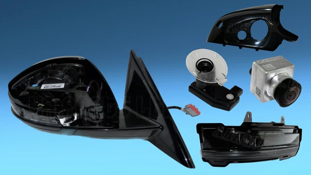 LAND RANGE ROVER Evoque Velar Discovery Sport Door L+R Side Wing Mirror ...