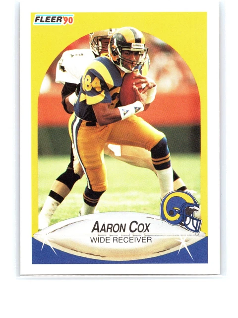 1990 FLEER UPDATE #U-53 Aaron Cox Los Angeles Rams EUR 1,10 - PicClick FR