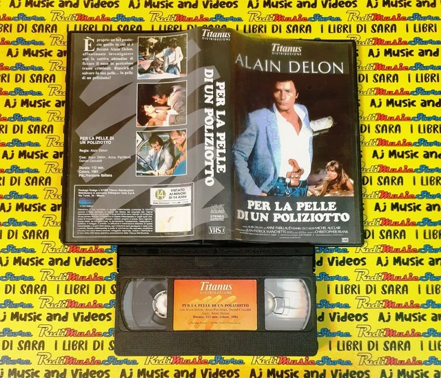 1988 ALAIN DELON TITANUS (F256) COP SKIN VHS Film £8.54 - PicClick UK