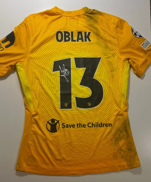 MATCH WORN UNWASHED Oblak Signed 2025/26 Ucl Coa EUR 999,00 - PicClick ES