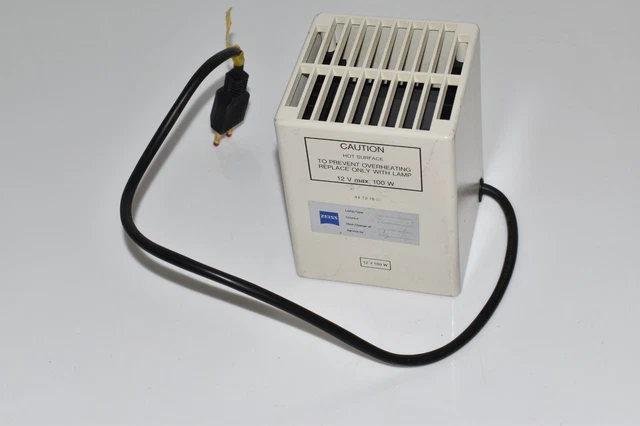 ^^ ZEISS MICROSCOPE Lamp Housing Illuminator 12V 100W 447218 (SSE22) £ ...
