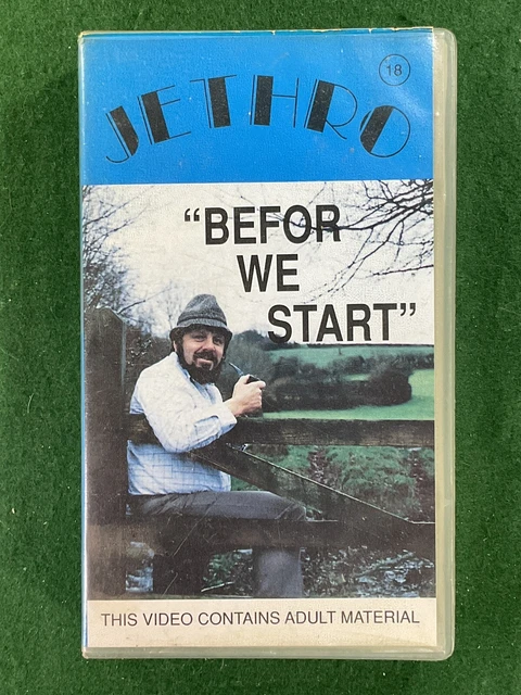JETHRO - BEFOR We Start On VHS Video Cassette Tape £3.75 - PicClick UK