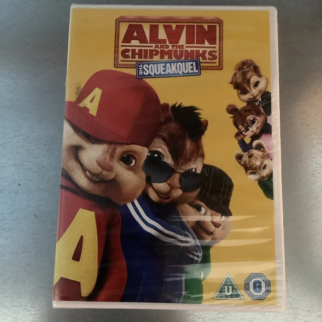 ALVIN AND THE Chipmunks: The Squeakquel - 2010 DVD Disc And Paper Cover ...