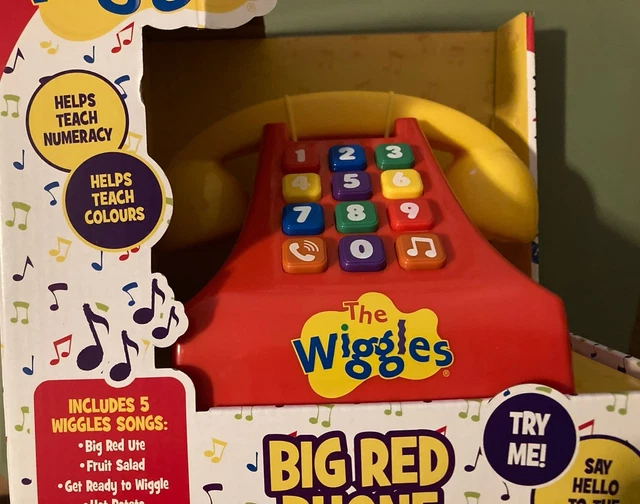 THE WIGGLES BIG Red Phone New $55.00 - PicClick AU