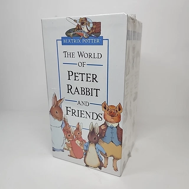 NEW BEATRIX POTTER VHS The World Of Peter Rabbit And Friends 1993 Box ...
