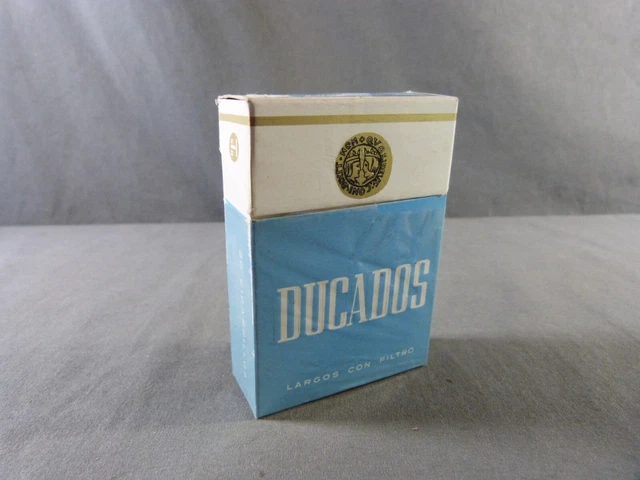 COLLECTION BOÎTE CARTON de 20 cigarettes DUCADOS cigarettes espagnoles ...