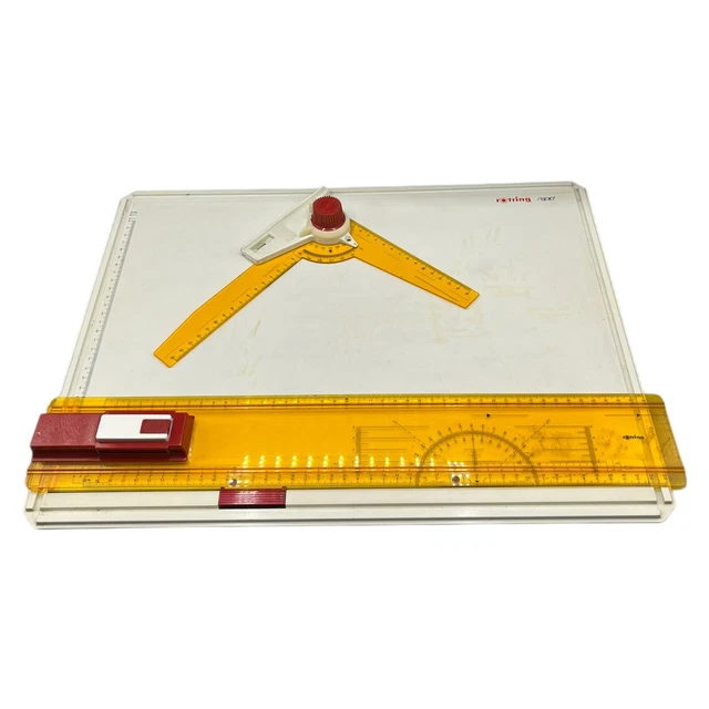 ROTRING PROFIL A3 Zeichenplatte Technisches Zeichnen Set 90 ° Winkel ...