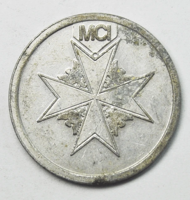 MCI FLYING ACE Arcade Game Aluminum Gaming Token 22mm $19.99 - PicClick