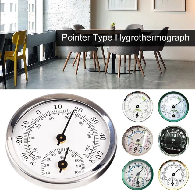 MESSER THERMOMETER HYGROMETER Thermo-Hygrometer Zeiger typ Hygro thermo ...