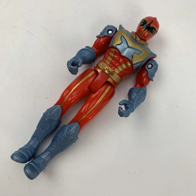 POWER RANGERS MYSTIC Force Red Ranger Action Figure 5.5" Toy 2005 ...