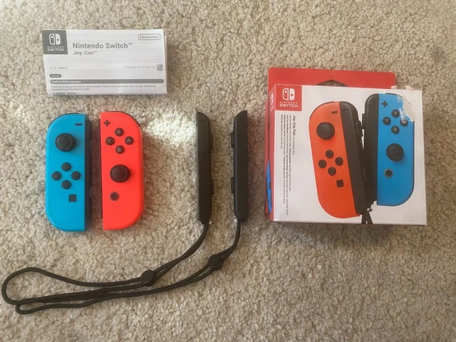 COPPIA CONTROLLER JOY Con Originali NINTENDO SWITCH Coppia Ufficiale ...