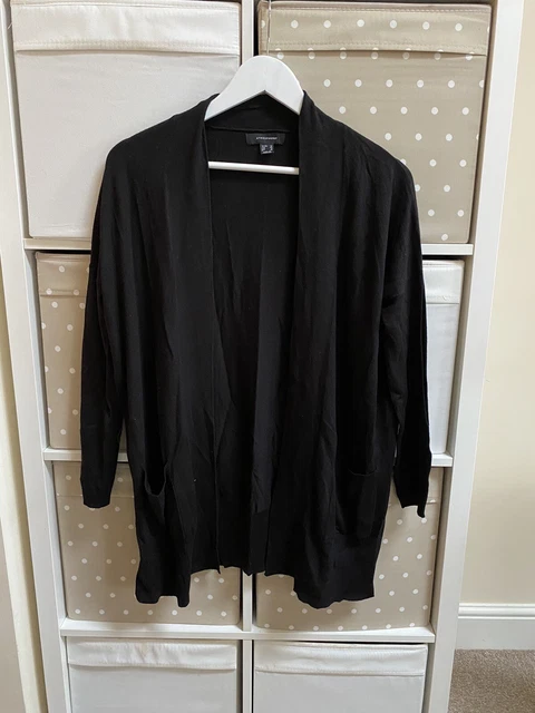 LADIES PRIMARK BLACK long sleeve cardigan size 10 £4.99 - PicClick UK
