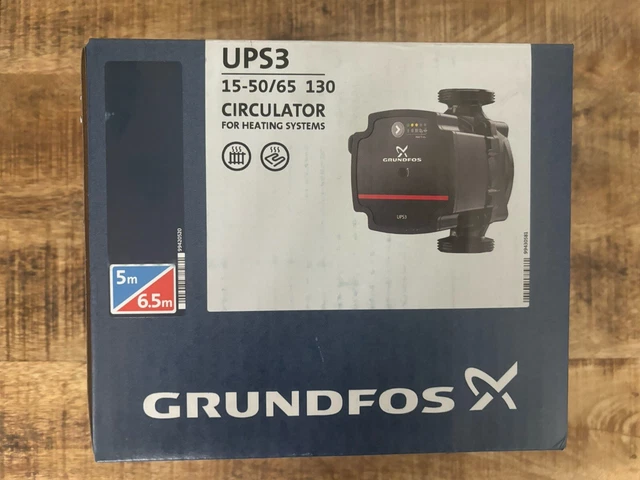 GRUNDFOS UPS3 15-50/65 130 circulating pump £80.00 - PicClick UK