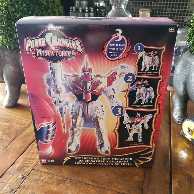 POWER RANGERS MYSTIC Force Steedergon Fury Megazord New Boxed Figure £ ...