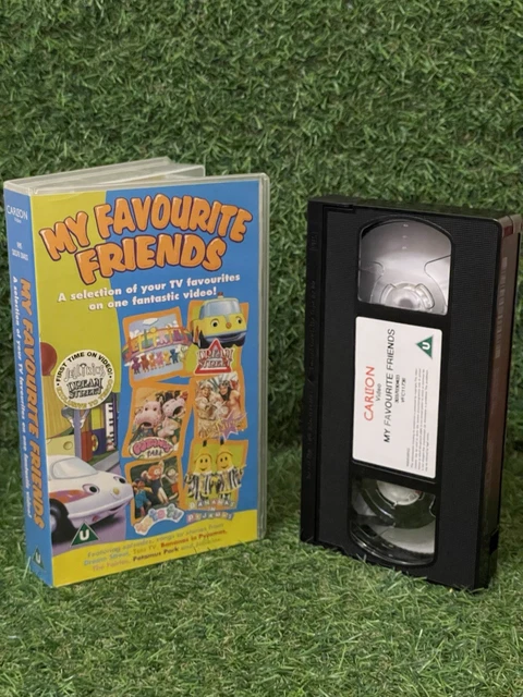 MY FAVOURITE FRIENDS Children’s VHS Kids Video Tape Tots Tv Bananas In ...