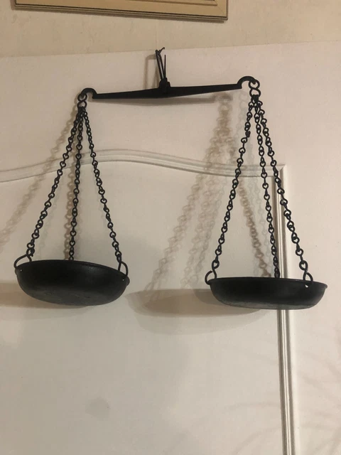 BALANCE À FLÉAU en fer EUR 20,00 - PicClick FR