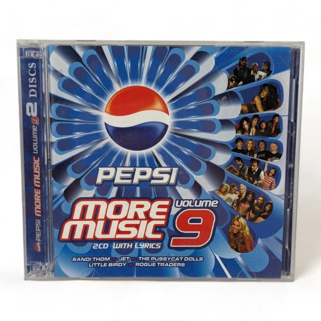 PEPSI MORE MUSIC Volume 9 (CD & DVD, 2007) 37 Track Album $10.99 ...