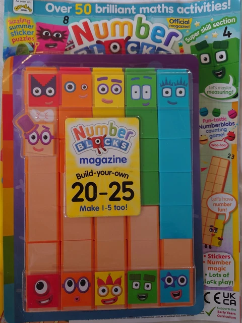 CBEEBIES NUMBERBLOCKS MAGAZINE & Blocks 1-5 - 21 Number Blocks + 5 ... CBEEBIES NUMBERBLOCKS MAGAZINE & Blocks 1-5 - 21 Number Blocks + 5 ...