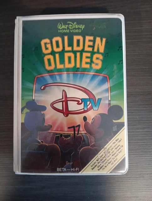 GOLDEN OLDIES BETAMAX Tape Walt Disney's Home Video Beta £8.59 ...