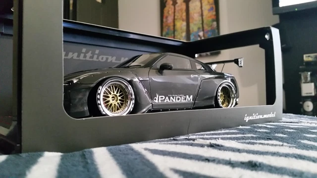 1/18 IGNITION MODEL Nissan R35 GTR Skyline pandem IG Model autoart makeup EUR 397,57 - PicClick DE