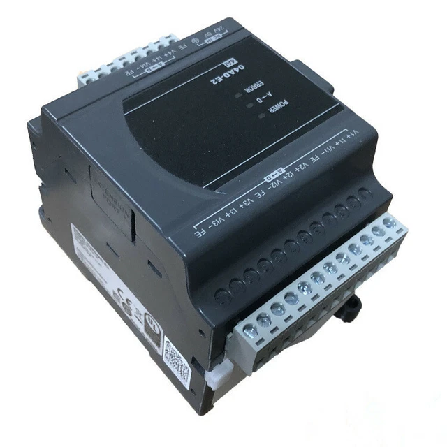 DELTA DVP04AD-E2 PLC programmable controller 4-channel analog module ...