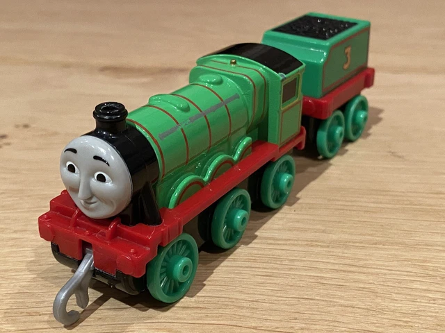 MATTEL TRACKMASTER THOMAS & Friends Tank Engine Henry No 3 Green Engine ...