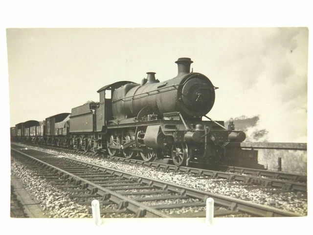 ANTIQUE REAL PHOTOGRAPH railway train postcard steam locomotive EUR 12 ...