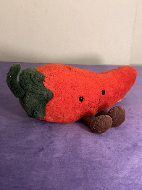 JELLYCAT AMUSEABLE LARGE Chilli Pepper BNWOT 30cm Rare Retired Plush ...