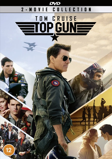 TOP GUN/TOP GUN: Maverick 2-Movie Collection [12] DVD Box Set EUR 11,52 ...