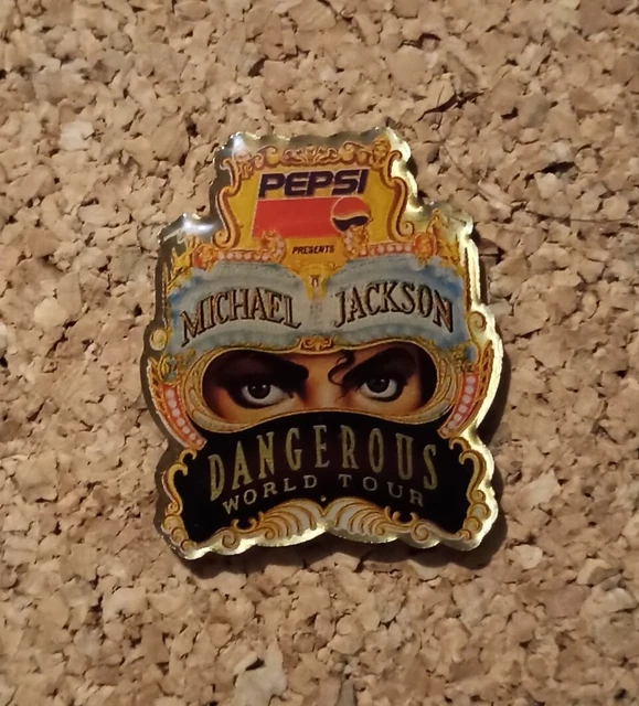 PIN'S MICHAEL JACKSON Pepsi Dangerous World Tour Musique Chanteur ...