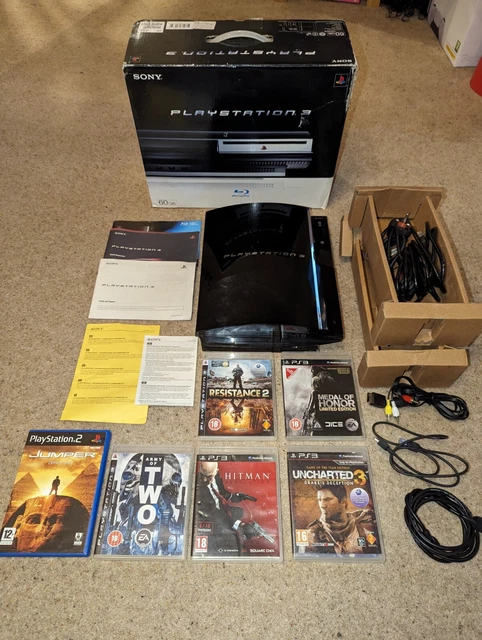 CONSOLE BOITED SONY PS3 (CECHC03) 60 Go (compatible rétro) + Jeux ...