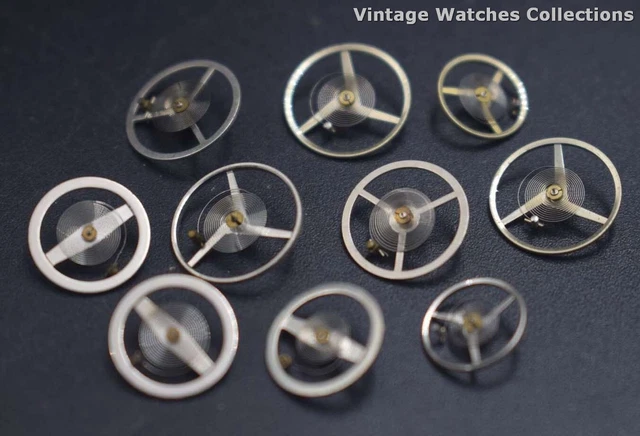 VINTAGE-MIX LOT OF complete Balance For Watch Maker Repair Work O-22636 ...