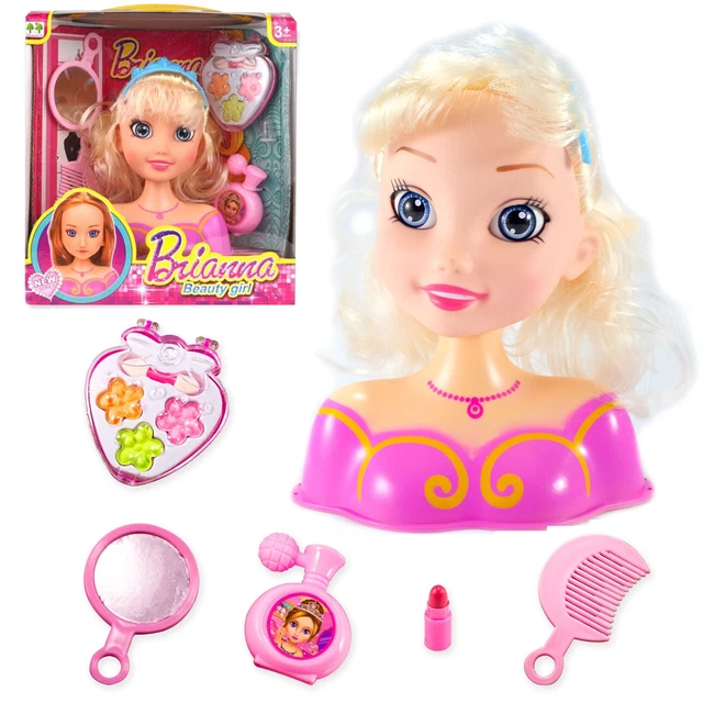 DOLL PRINCESS STYLING Head Hair Dressing Accessory Baby Doll Girls Toy ...