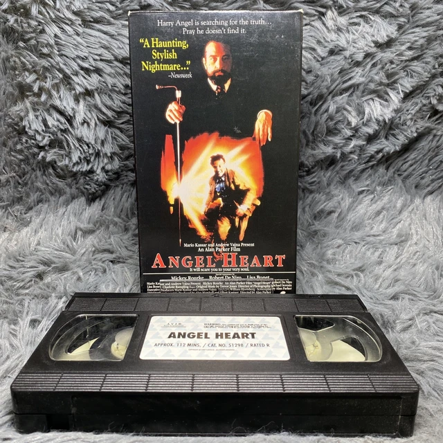 ANGEL HEART VHS Tape 1995 Mickey Rourke Robert De Niro Lisa Bonet Movie ...