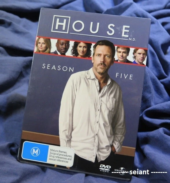 HOUSE M.D. SEASON 5 DVDs Region 4 Pre-Owned (House MD Season1 6-Disc ...