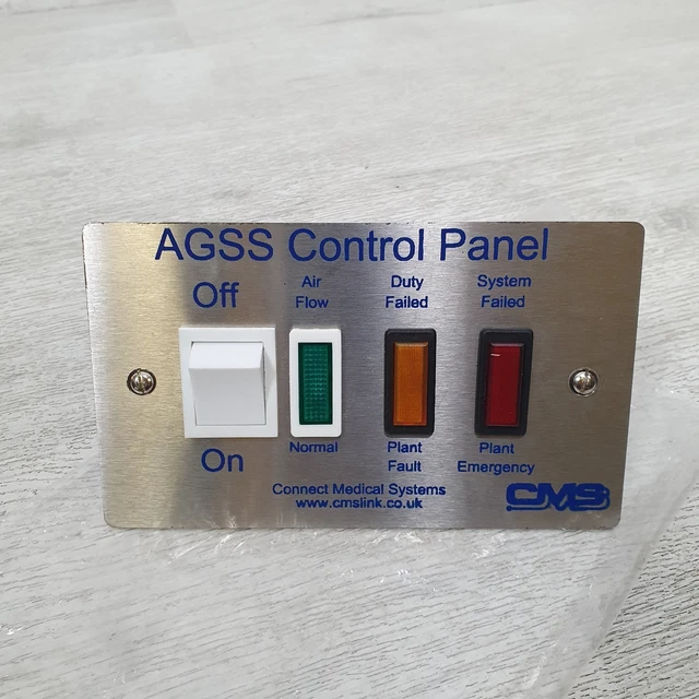 CMS AGSS CONTROL Panel Anaesthetic Gas Scavenging System - S35 £149.99 ...
