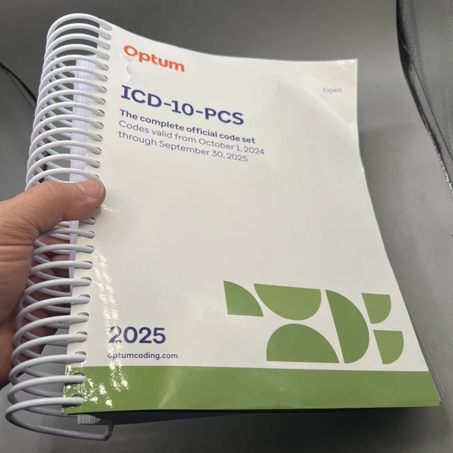 OPTUM 2025 ICD-10-PCS Expert The Complete Official Code Set Book ...