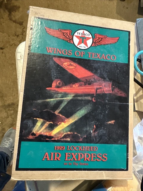 ERTL WINGS OF Texaco 1929 Lockheed Air Express Model Airplane Replica £ ...